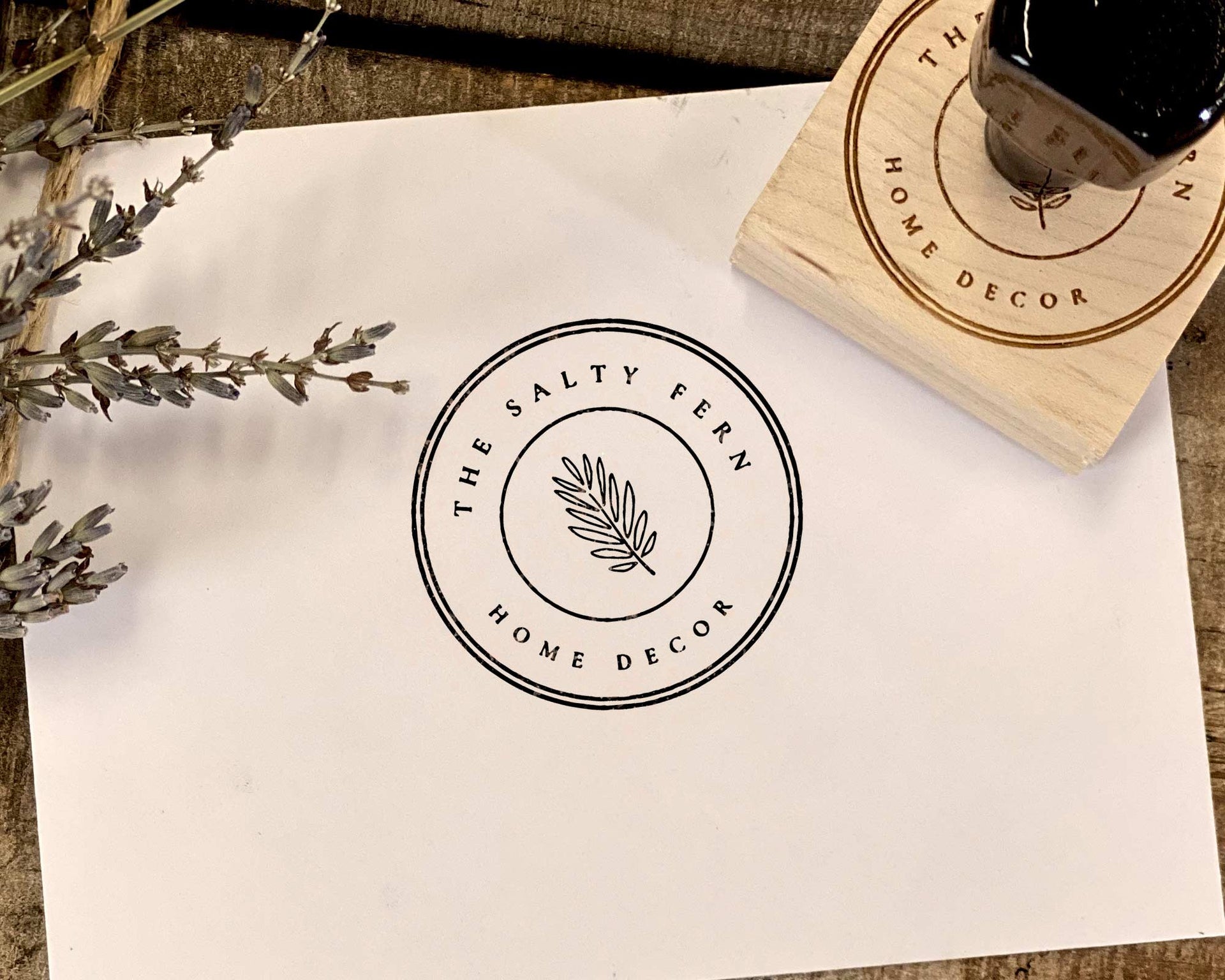Custom Logo Stamps | Easy Ordering | Stamped with Love