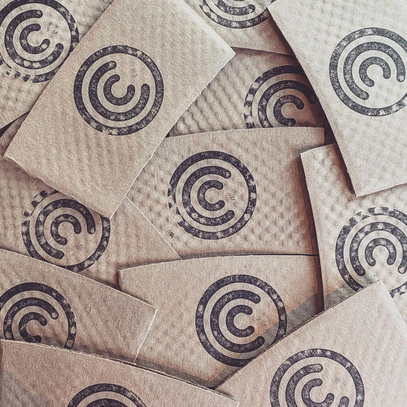 3 inch Logo Stamp with your Business Information | Stamped with Love