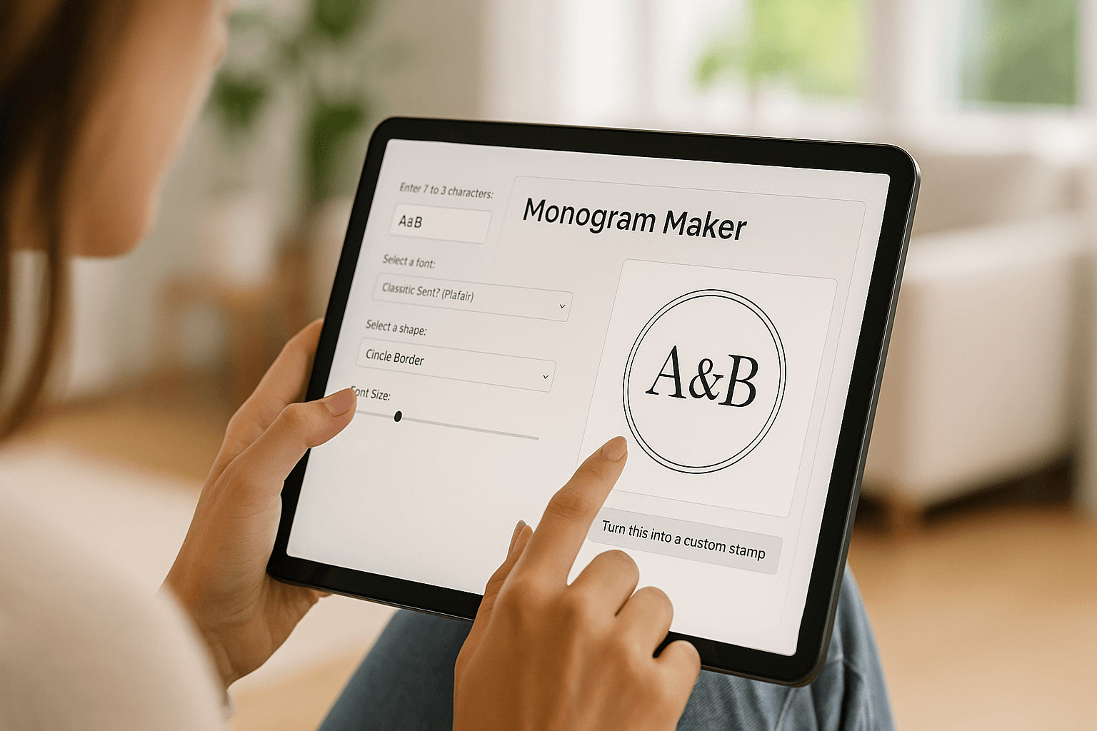 Free Monogram Maker Online | Stamped With Love – Stamped with Love